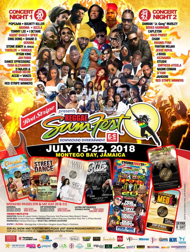 Reggae Sumfest 2018: A Week-Long Reggae Party in Paradise - Reggae ...